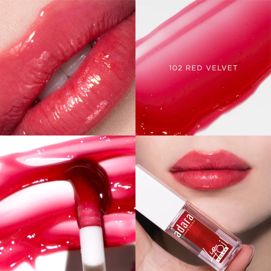Lip Oil Color Adara #102 Red Velvet - Exotiq